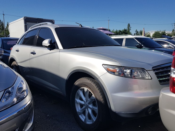 인피니티 FX35 2006년식 무사고 은색 / 장한평중고차매매시장 / 카투맨 : 네이버 블로그