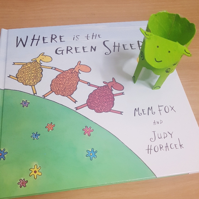 [엄마표미술/ 엄마표영어] Where is the green sheep? by Mem Fox / 독후활동 : 네이버 블로그