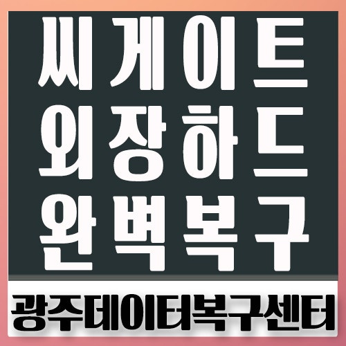 광주씨게이트하드인식안될때 데이터복구 시게이트하드복구수리복원광산구 북구 동구 순천 목포 네이버 블로그