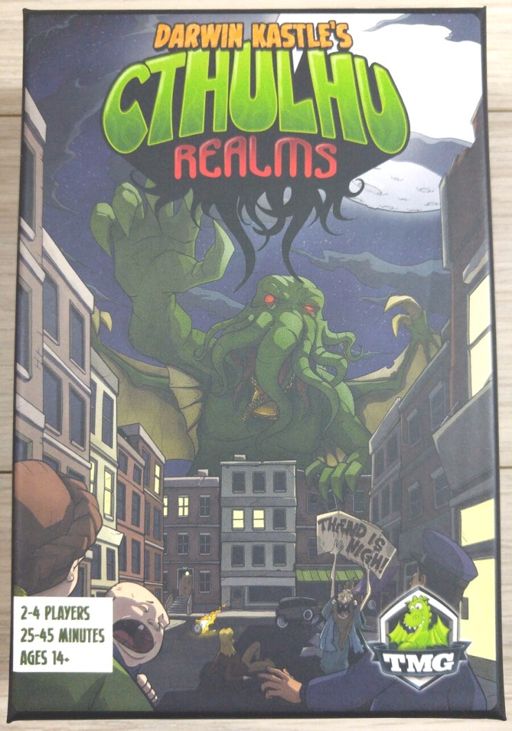 크툴루 렐름 (Cthulhu Realms) 보드게임 개봉기 및 간단소개 / 미치지 않고 살아남기 위한 덱빌딩 대결 : 네이버 블로그