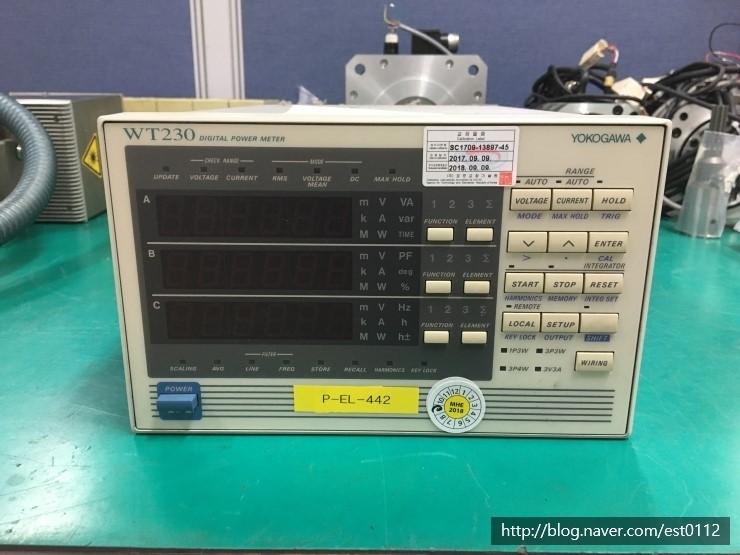 YOKOGAWA WT230 DIGITAL POWER METER : 네이버 블로그