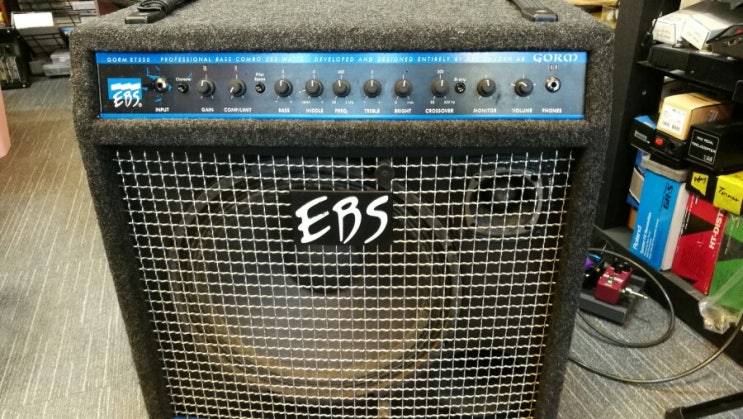 시흥 앰프 수리 기타 리페어 샵 악기 수리ㅡebs Gorm Et350 베이스 콤보 앰프 접촉 노이즈 수리ㅡ인천 경기 부평 부천