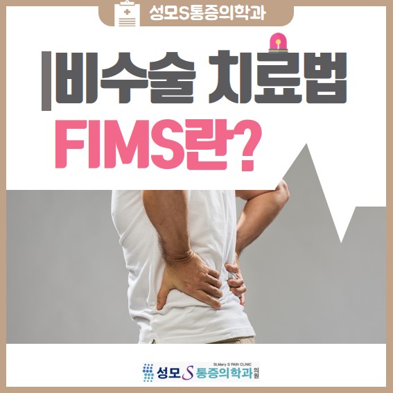 광명통증의학과 요추 통증 치료 FIMS : 네이버 블로그