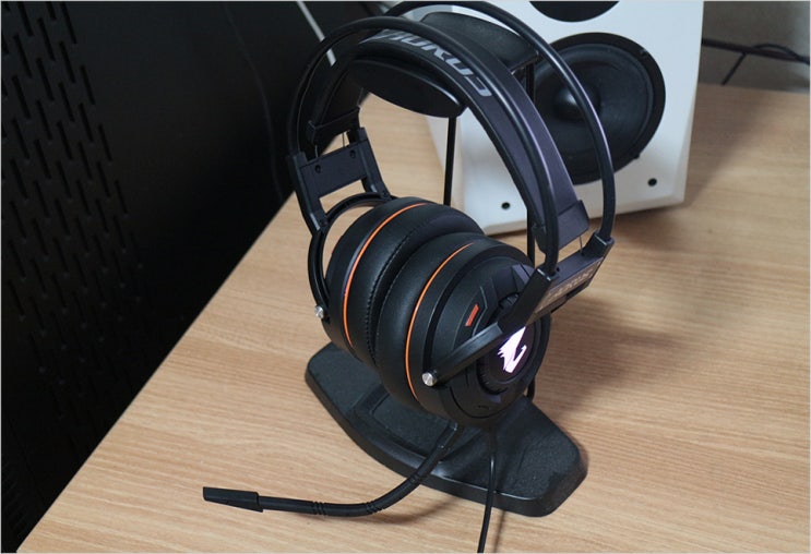 게이밍 헤드셋 어로스 AORUS H5 RGB 리뷰 : 네이버 블로그