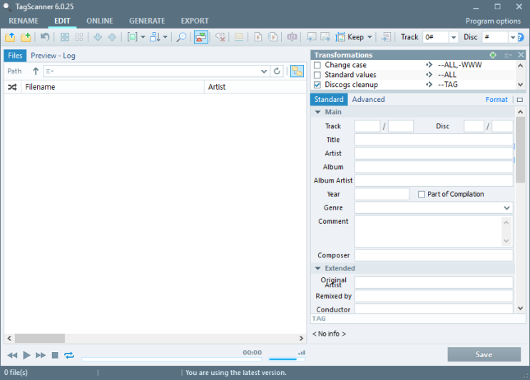 MP3 태그 편집기 TagScanner : 네이버 블로그