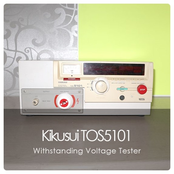 중고계측기 판매 매입 렌탈 기쿠수이 Kikusui TOS5101 Withstanding Voltage Tester 내전압시험기 ...