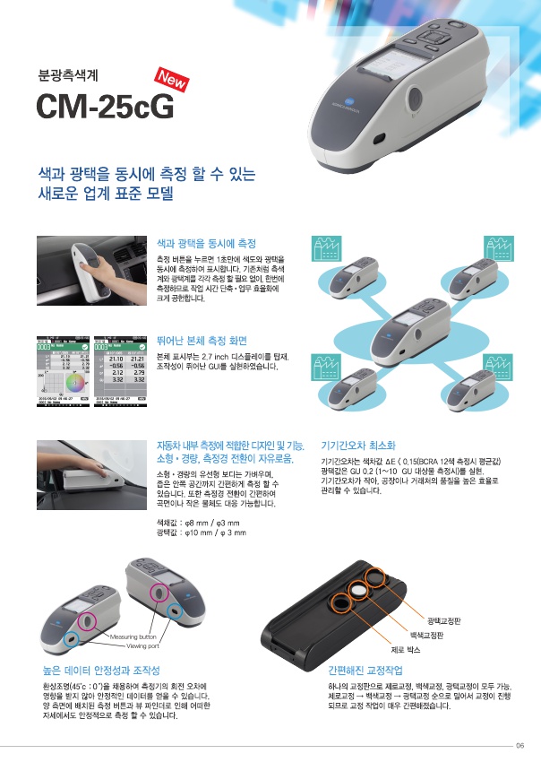 분광측색계 CM-25CG! COLOR 와 광택을 동시측정! : 네이버 블로그