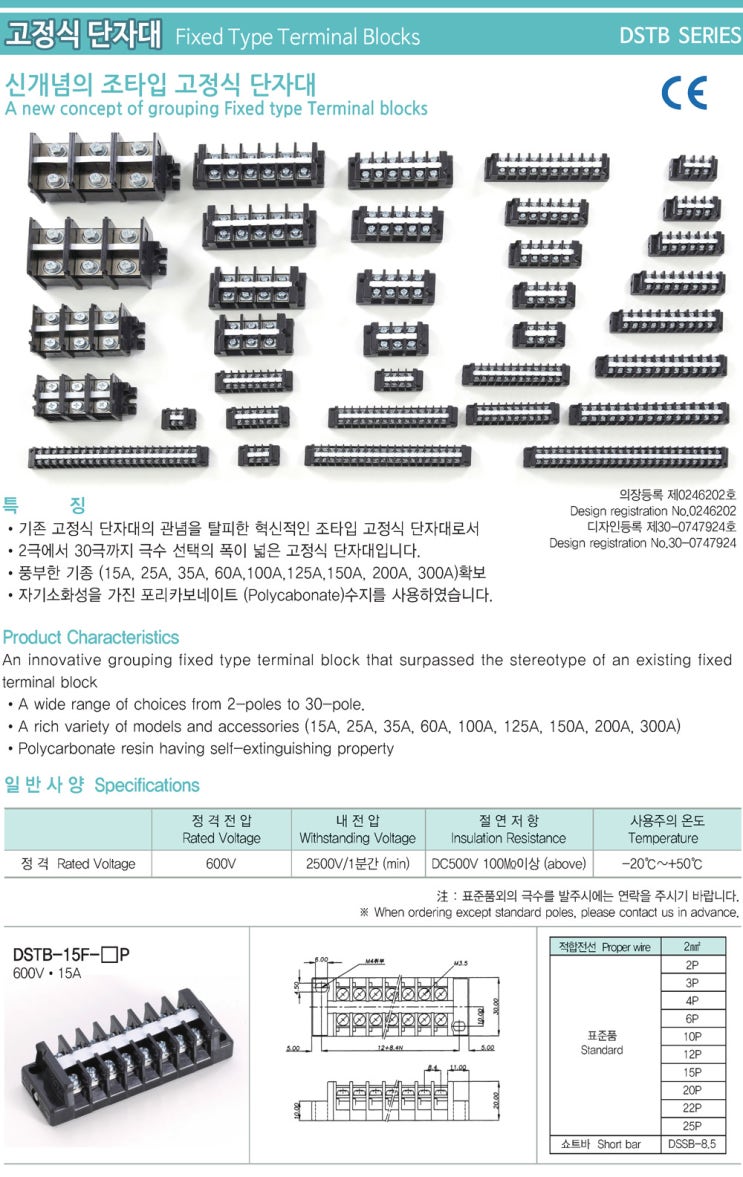동서전기 고정식단자대(DSTB) : 네이버 블로그