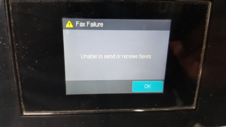 HP 8610 Fax Failure Unable to send or receive faxes : 네이버 블로그
