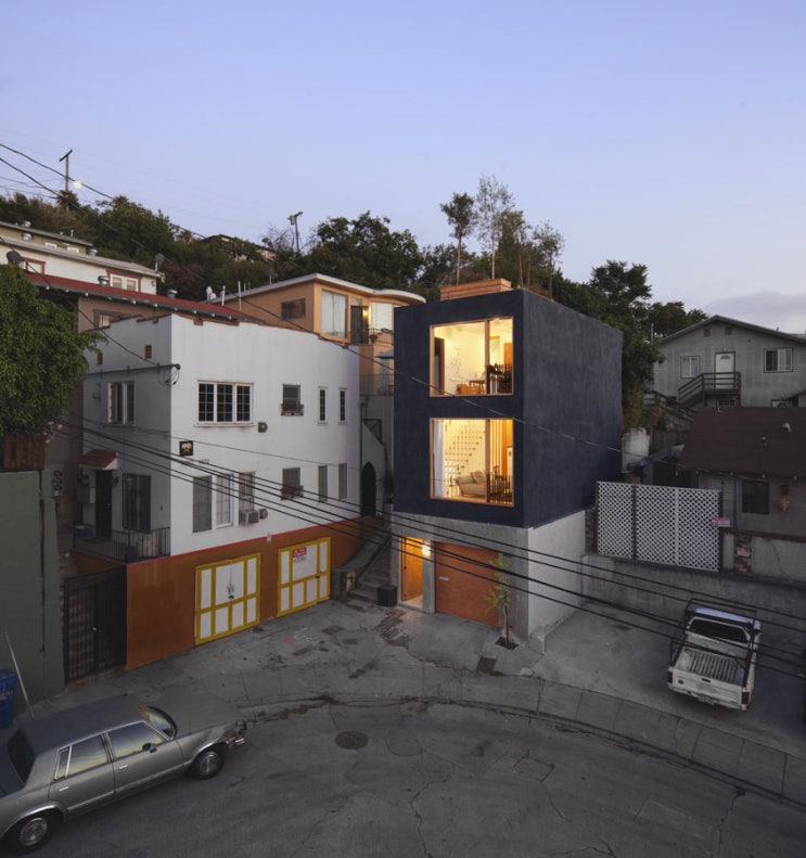 LA Skinny house 미국 LA 협소주택 Simon Storey : 네이버 블로그