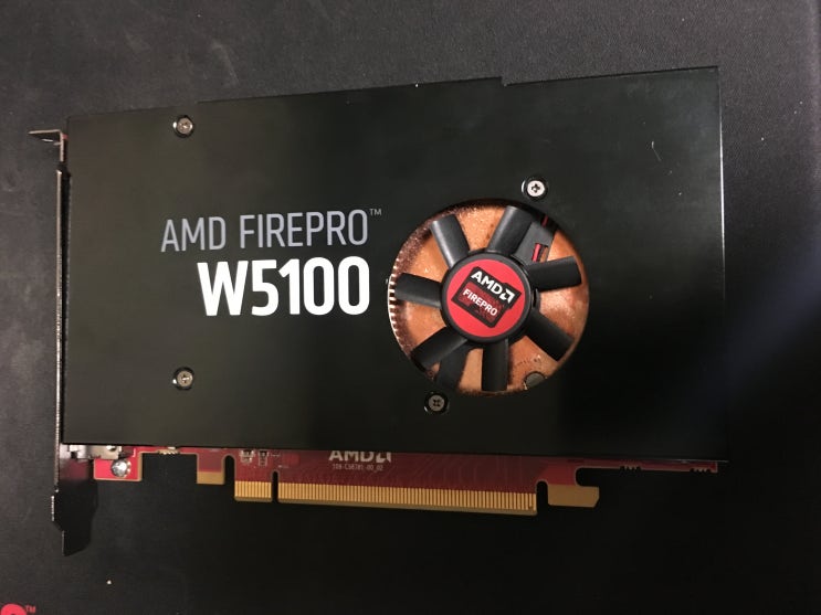 전문가용 3D그래픽카드 AMD FirePro W5100 : 네이버 블로그