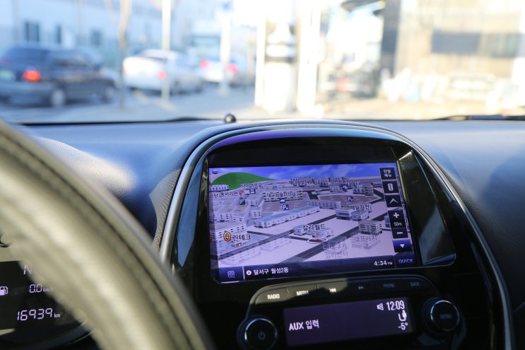 스파크 완벽한 드라이빙을 위한 만도 KF300 네비게이션! : 네이버 블로그