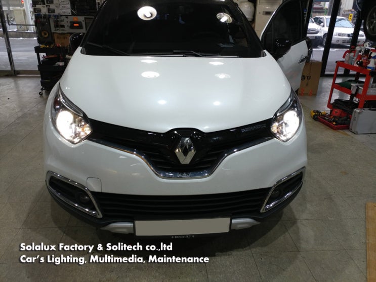르노삼성 QM3 솔라룩스슬림 HID 순정형완전매립식 인스톨.. QM3 라이트밝기,QM3 HID,QM3 LED라이트,QM3 LED안개등 및 LED미등 인스톨 전문 : 네이버 블로그