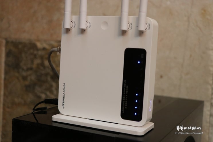 유무선 공유기 ipTIME A604M 제품리뷰와 설치방법 : 네이버 블로그