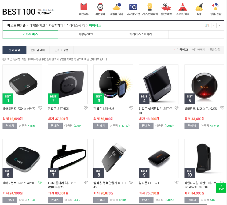 [지패스] 하이패스 인기순위 1위 '행복단말기 AP700' : 네이버 블로그