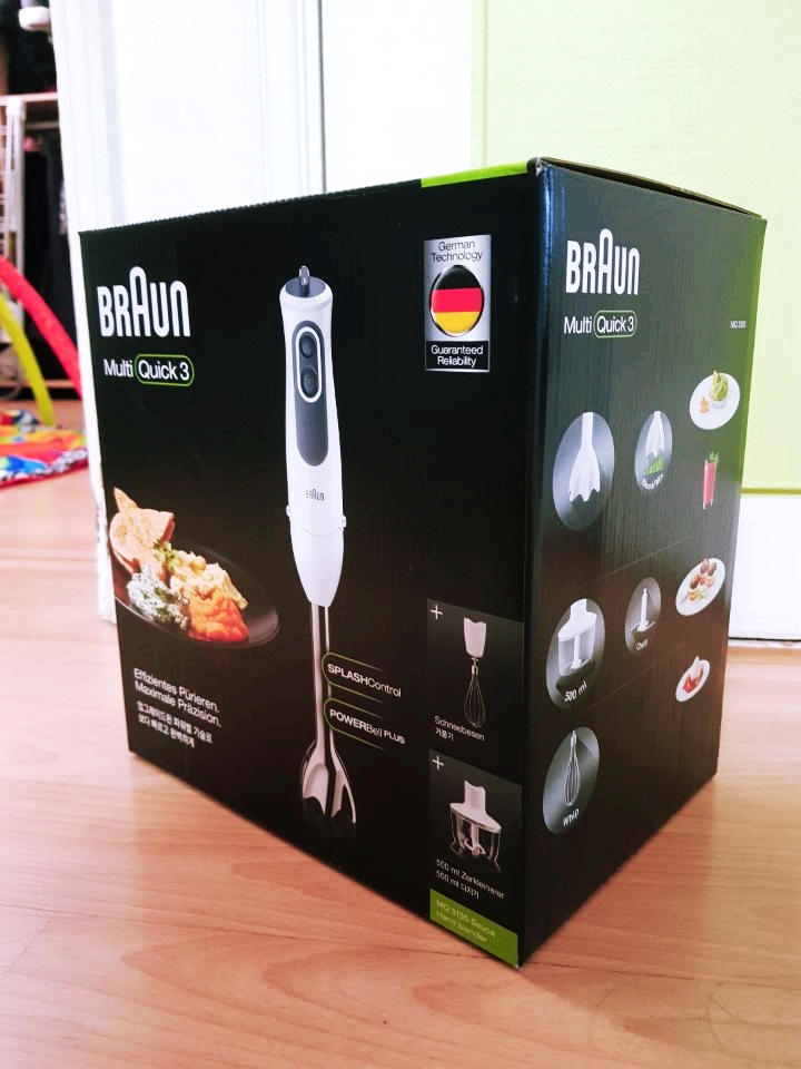 초기이유식 큐브 만들기 (브라운 핸드블렌더 MQ3135와 함께) : 네이버 블로그