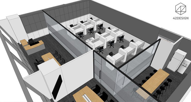 사무실인테리어 도면보기 : 네이버 블로그