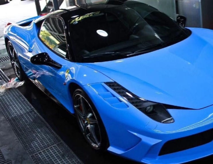 [카튠/Cartune]페라리 458 스페치알레 스타일 바디킷 / 프론트범퍼. . #ferrari458#ferrari458speciale#ferrari458italia#페라리 ...