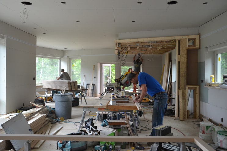 수장공사 (interior finishing work, fixture, 修粧) : 네이버 블로그