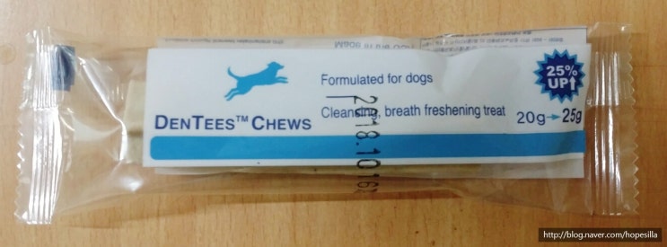 덴티스 츄(dentees Chews) 강아지 치석 제거 껌 / 강아지 고양이 덴탈 껌 : 네이버 블로그