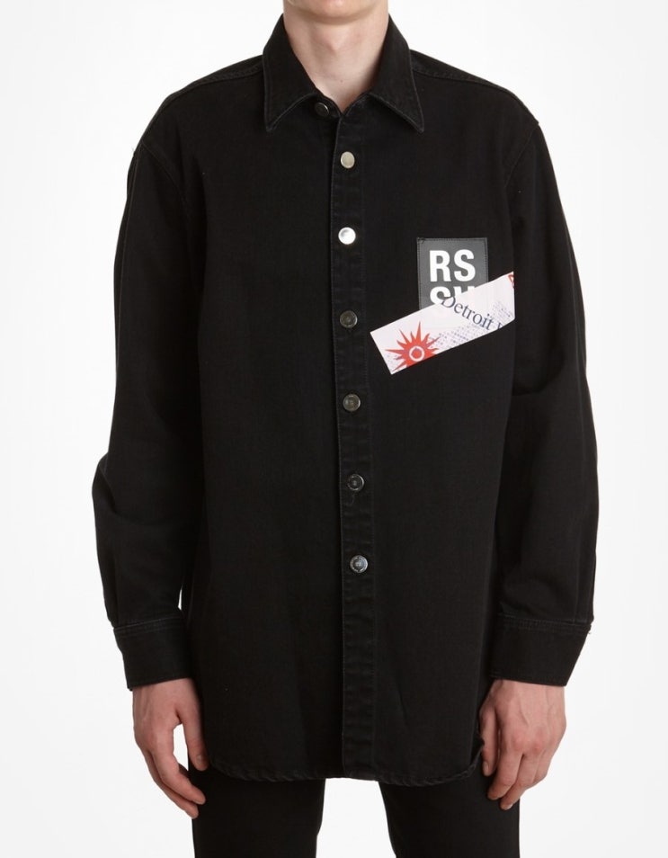 "Raf Simons" 라프시몬스 18SS 캐리 오버 RSRS 패치 데님셔츠 : 네이버 블로그