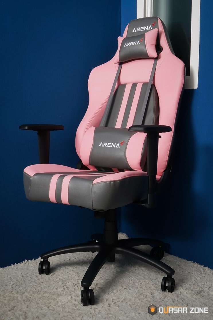 [퀘이사존] ARENA PINK EDITION : 게이밍 체어 : 네이버 블로그