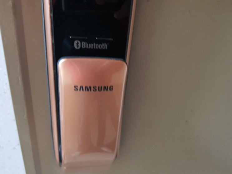 [도어락교체]삼성 지문인식 도어락 SHP-DP930 / 디지털도어락 / 스마트도어락/삼성푸쉬풀 도어락 : 네이버 블로그