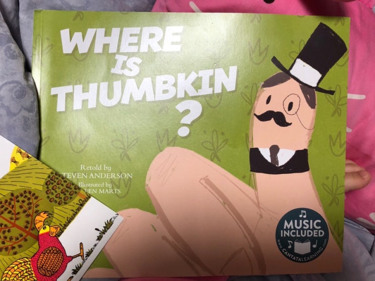28개월 아기 영어 동화 동요) Where is thumbkin? 칸타타 러닝 : 네이버 블로그