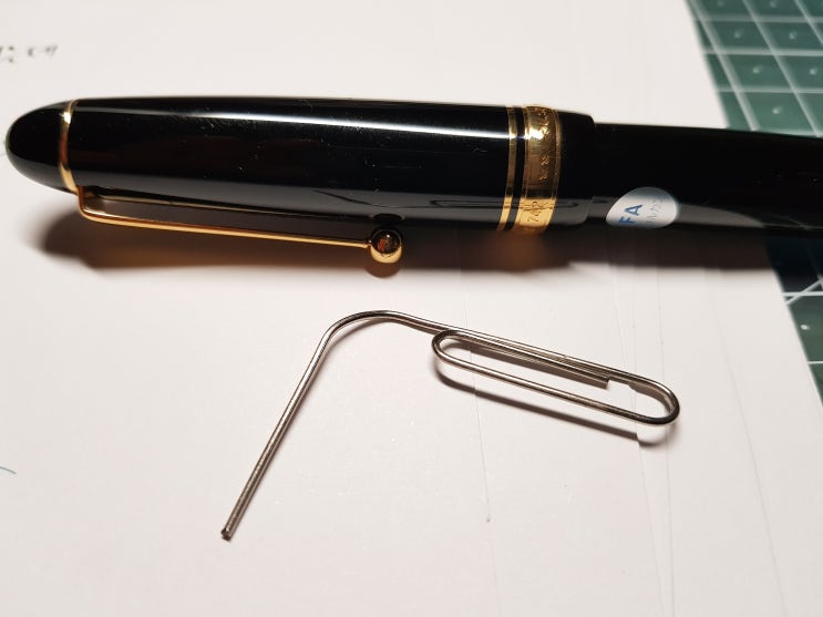 Pilot custom 742 FA (파이롯트 커스텀742 FA펜촉)개조/잉크 흐름 개선하기 : 네이버 블로그