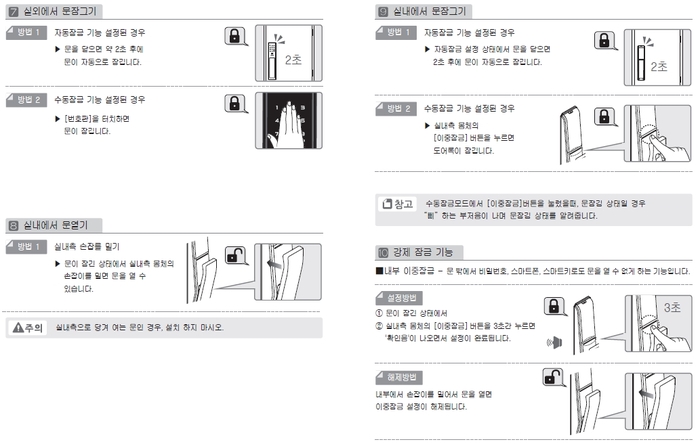 천안도어락설치전문 코맥스사용설명서 푸시풀도어락 코맥스CDL-3PR 카드키비밀번호등록변경삭제 이중잠금 도어락방전 자동수동잠금 소리조절 강제잠금설정방법 : 네이버 블로그
