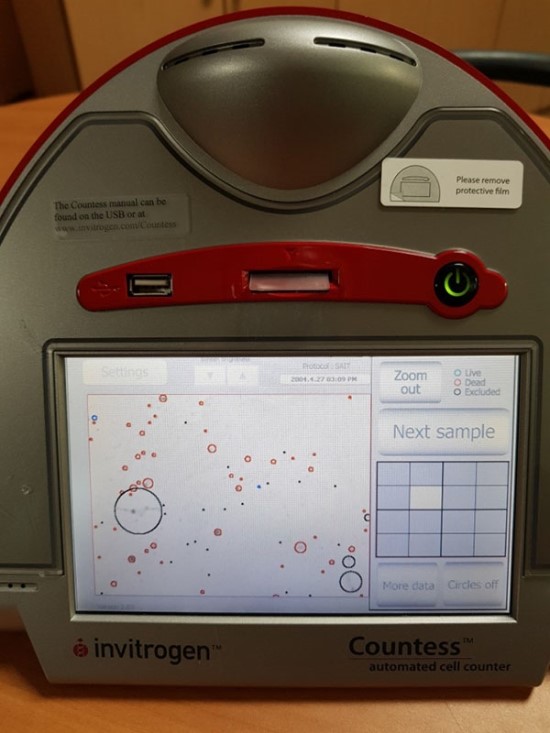 Cell counter Invitrogen "Countess" Automated cell counter : 네이버 블로그