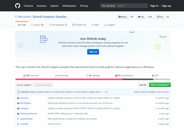 [DirectX] 마이크로소프트에서 제공하는 DirectX 12 관련 샘플 프로그램 소스 코드 : 네이버 블로그
