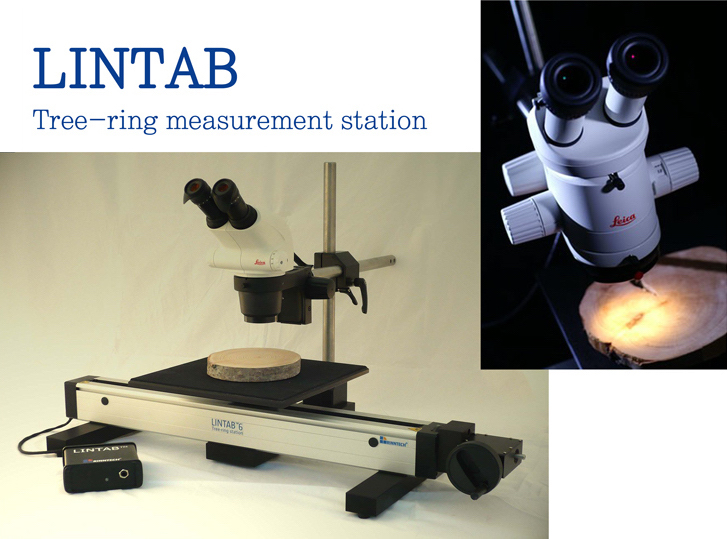 [RINNTECH]-LINTAB 6 / 나이테 분석기 / 나무견본의 정확한 나이테 측정 / Tree-Ring ...