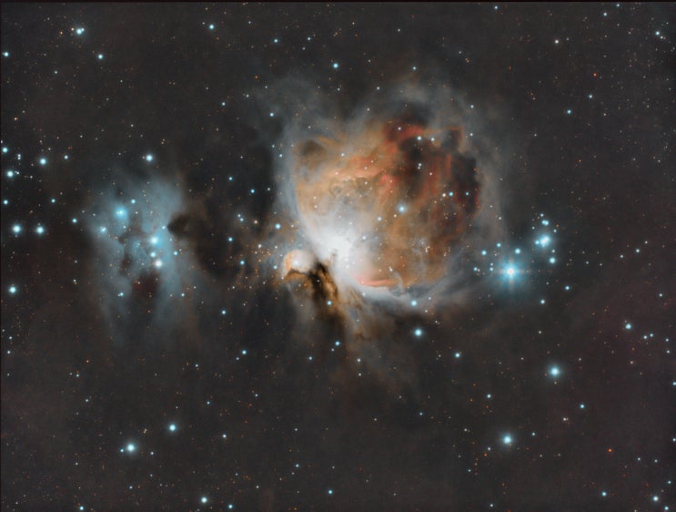 Messier 42: Mono CMOS First-Light : 네이버 블로그