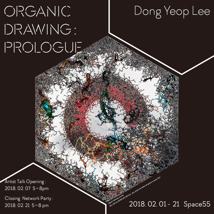 이동엽 개인전 Organic Drawing : prologue/ 이미단체/@Space55 : 네이버 블로그