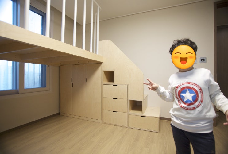 수지 벙커침대 시공개구쟁이아이방 꾸미기인테리어 필수 아이템복층만들기조립식 가구아이침대아이 공간자작나무 침대키즈