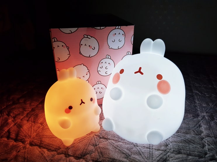 롯데리아 몰랑이 무드등 너무 귀여워요♡ : 네이버 블로그