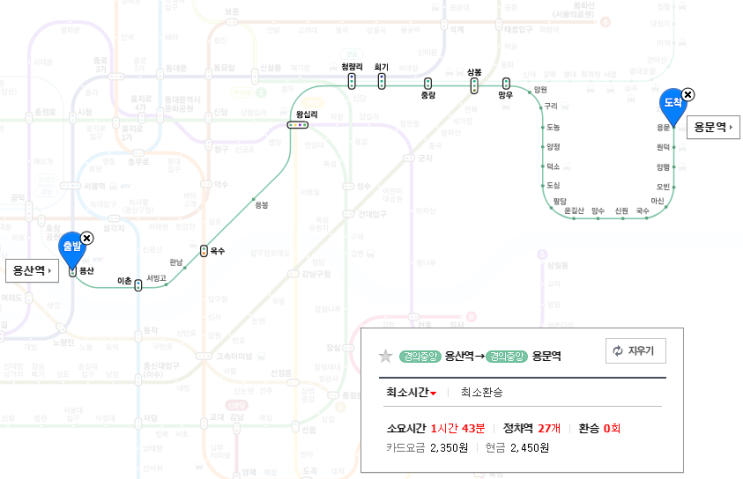 용산-용문 중앙선과 ITX청춘열차 자덕 시간표 : 네이버 블로그