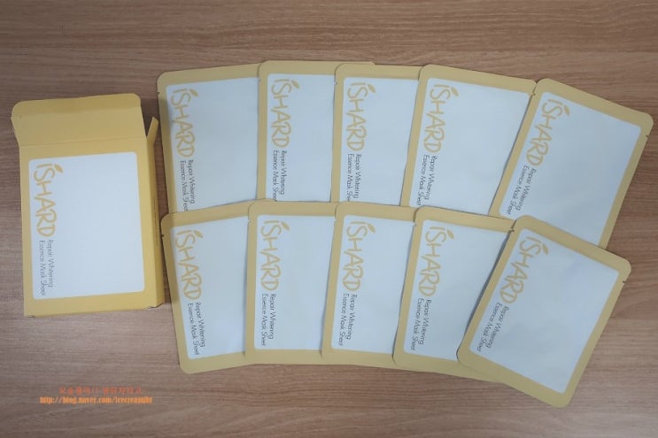 미백마스크팩 [아이샤드] 리페어 화이트닝 에센스 마스크 시트 10매 : 네이버 블로그