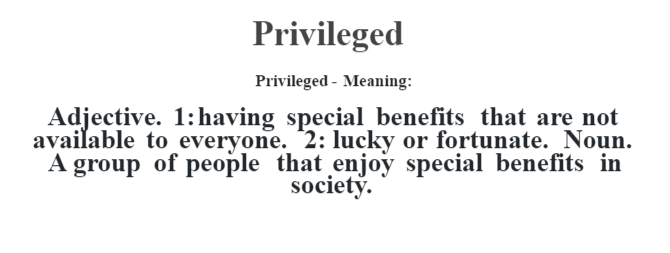 [영국영어] "특권의, 운이 좋은" 영어로 : 네이버 블로그