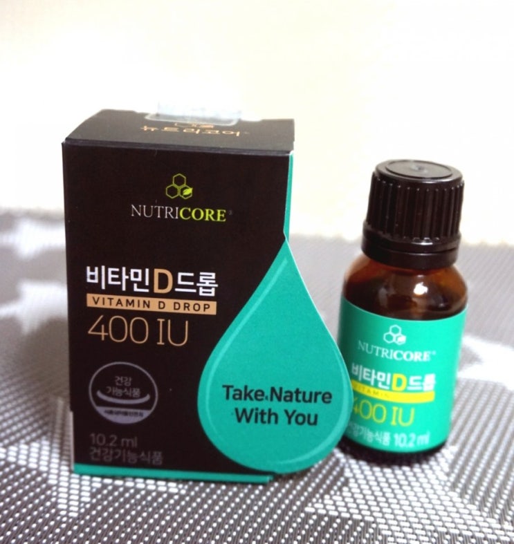 뉴트리코어 비타민D 드롭 400IU/ NUTICORE VITAMIN D DROP : 네이버 블로그