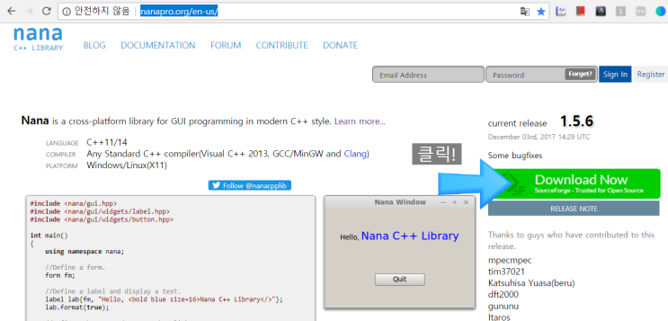 윈도우 GUI 라이브러리 Nana C++ Library 사용하기 : 네이버 블로그