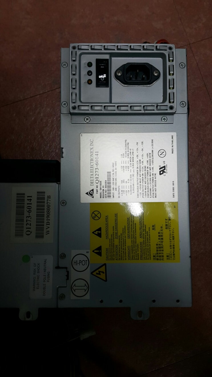 HP DESIGNJET Z6100 전원이 안들어온다고 연락옴 파워서플라이 불량수리 : 네이버 블로그