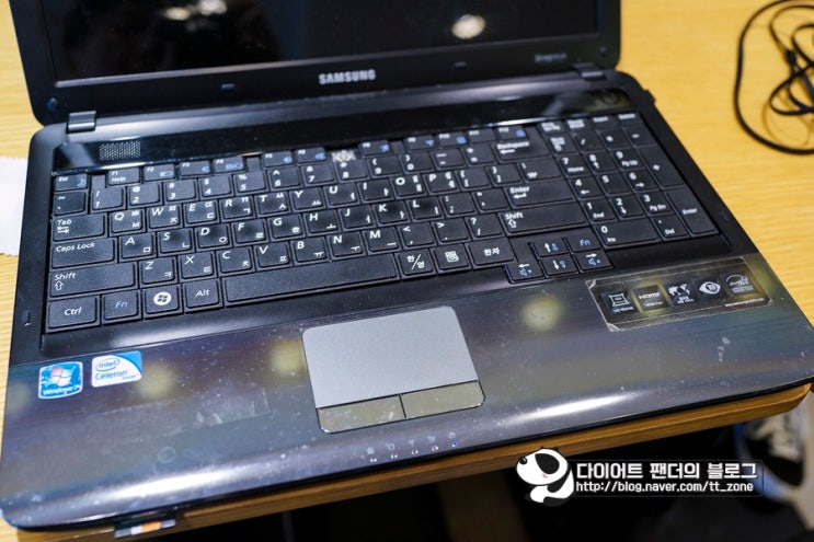 삼성 노트북 NT-R530 자판교체 하기 ^^ : 네이버 블로그