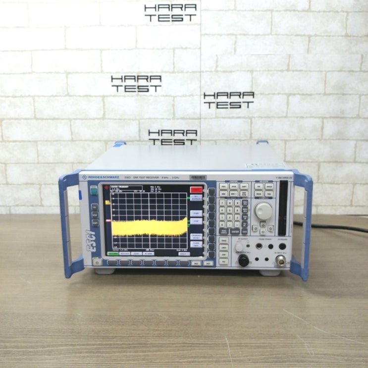 로데슈바르츠 ESCI _ EMI TEST RECEIVER _ 9 kHz....3 GHz [하라테스트] : 네이버 블로그