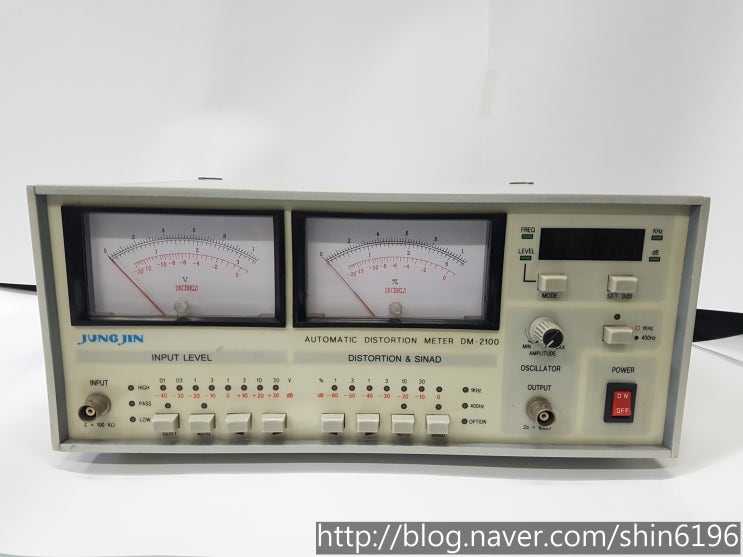 DISTORTION METER/DM2100(정진) : 네이버 블로그