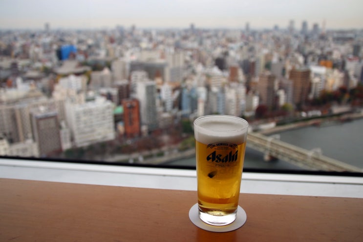 [도쿄-아사쿠사] Asahi Sky Room(アサヒスカイルーム), 전망이 멋진 라운지 바 : 네이버 블로그