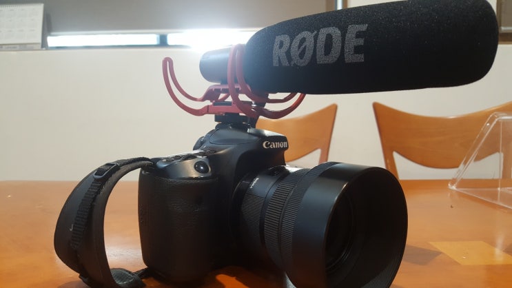 [로데 샷건마이크 개봉기] Rode Mic for DSLR : 네이버 블로그