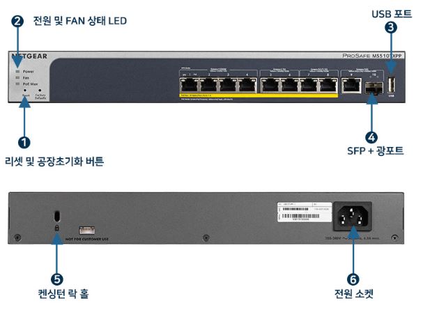 MS510TXPP 넷기어 8포트 PoE+ 멀티기가비트 스마트 매니지드 스위치 : 네이버 블로그