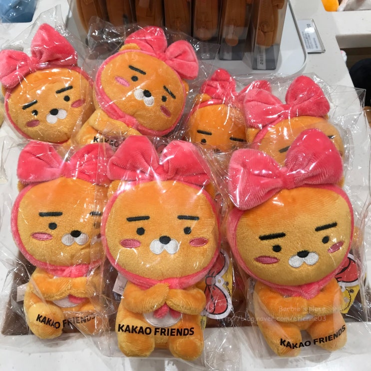 카카오프렌즈 리본라이언 미니인형 넘귀여워~ : 네이버 블로그